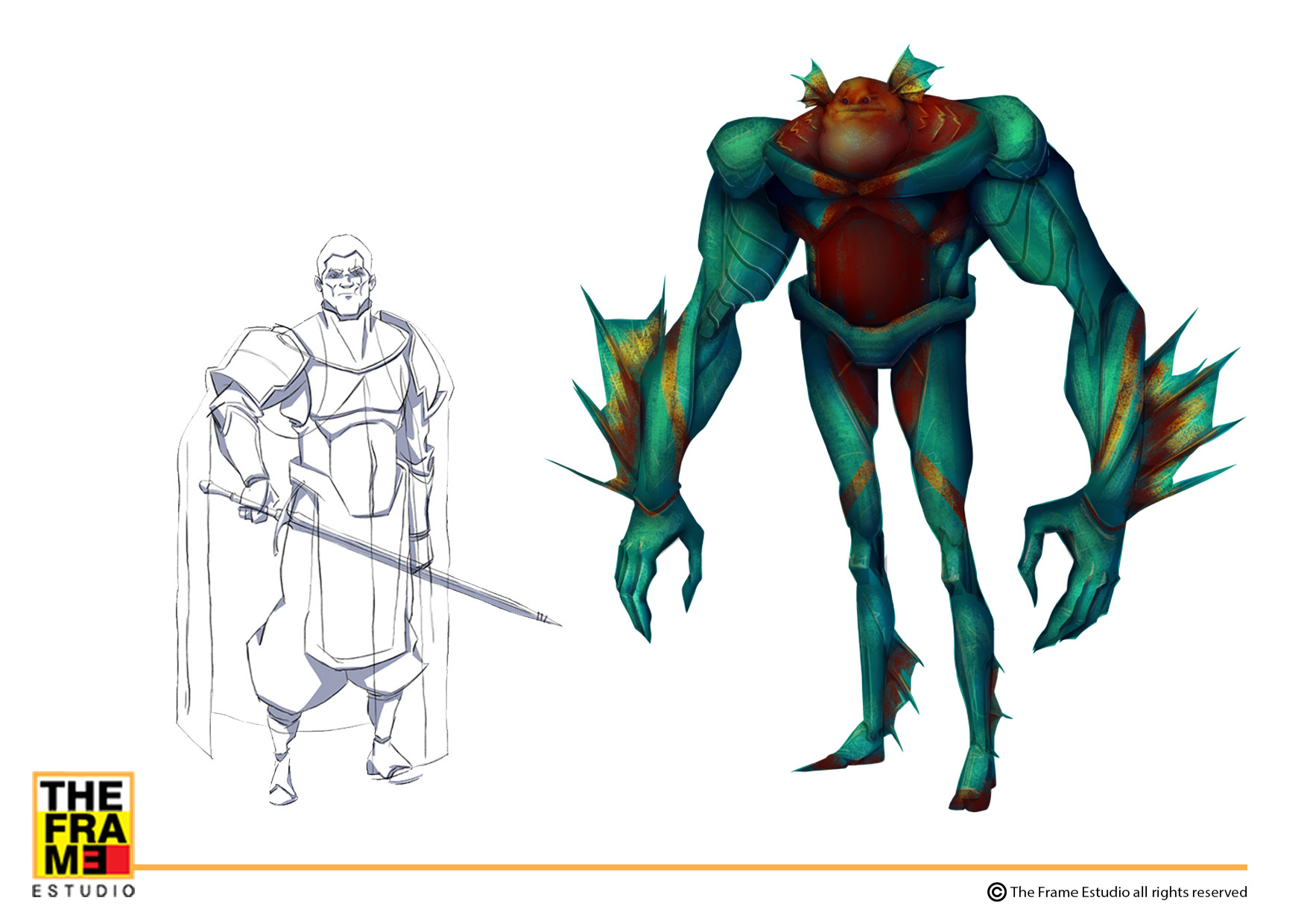 ArtStation - Code Monster Animation Game