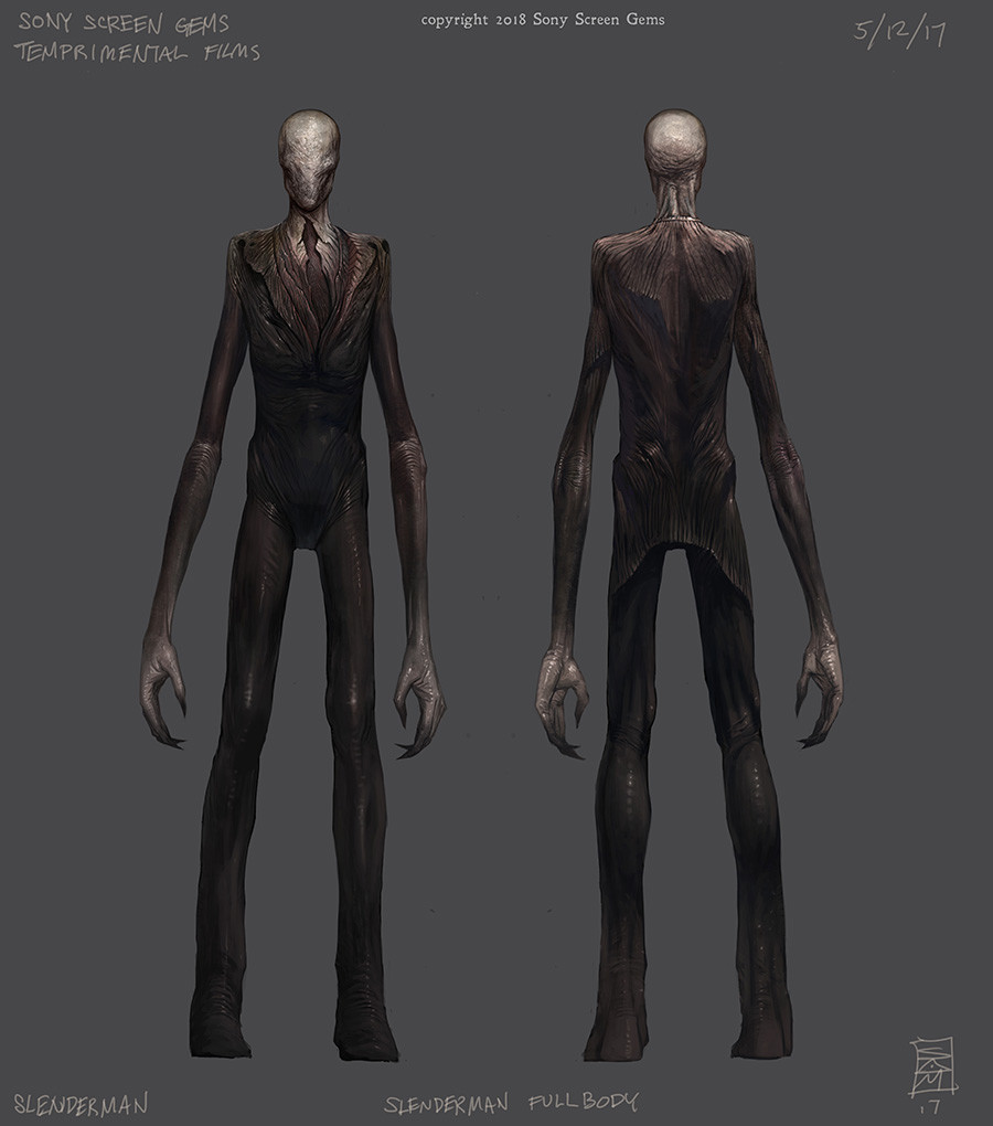 slenderman concept art