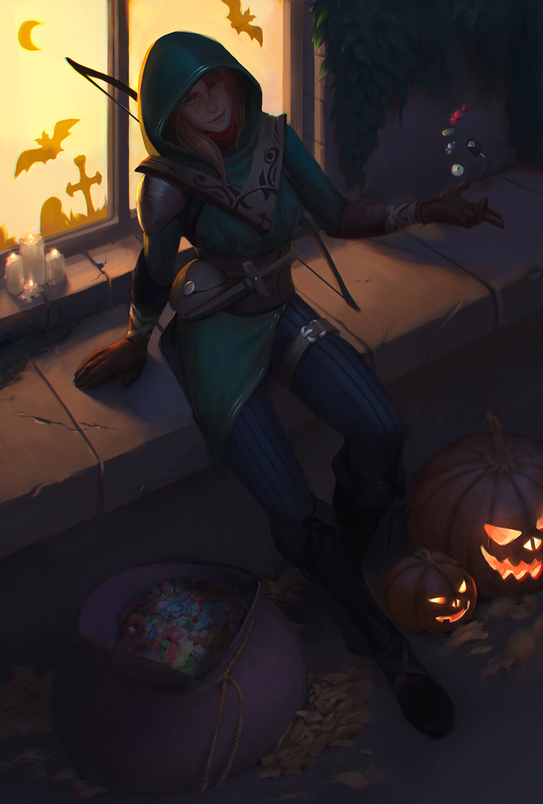 ArtStation - Candy thief