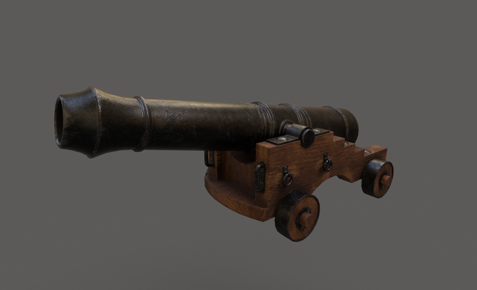 ArtStation - simple ship gun