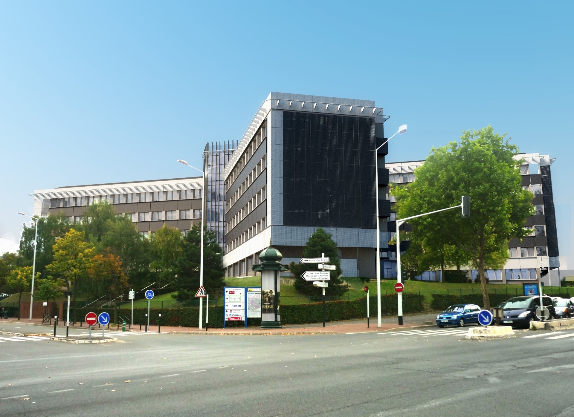 ArtStation - BNP building