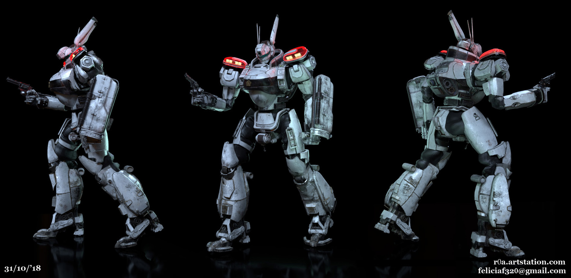 ArtStation - patlabor Ingram AV-98