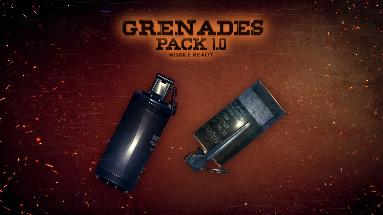 Artem Alexandrov - Grenades Pack Mobile Ready 1.0