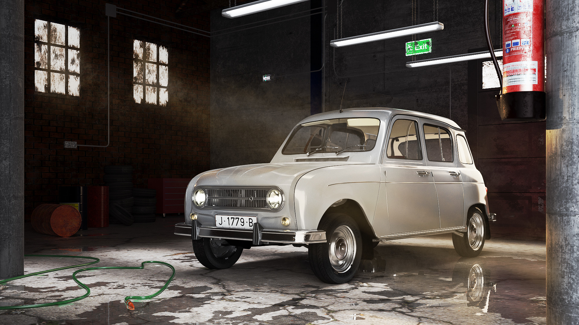 ArtStation - Renault 4L