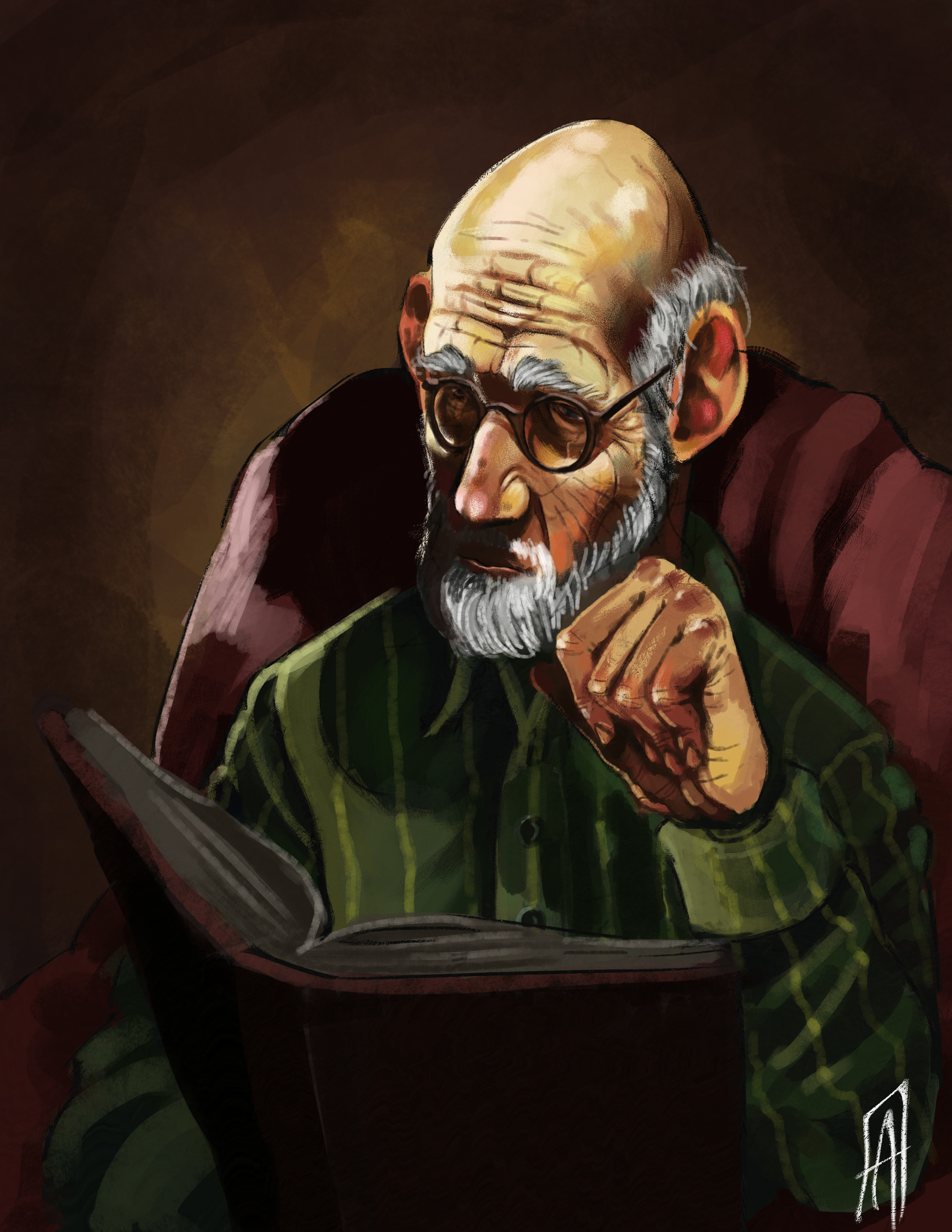 ArtStation - Old man