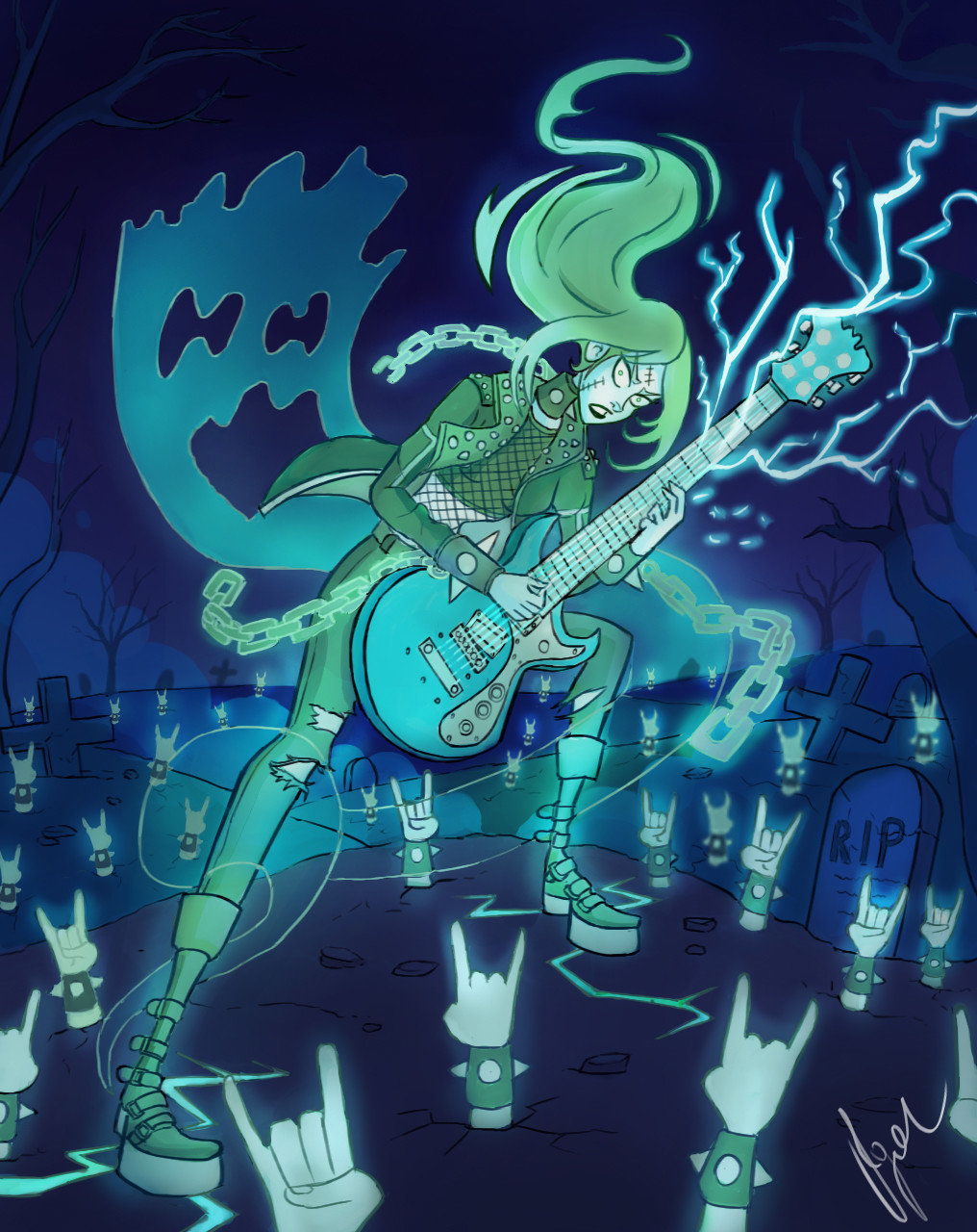 ArtStation - Ghost of rock