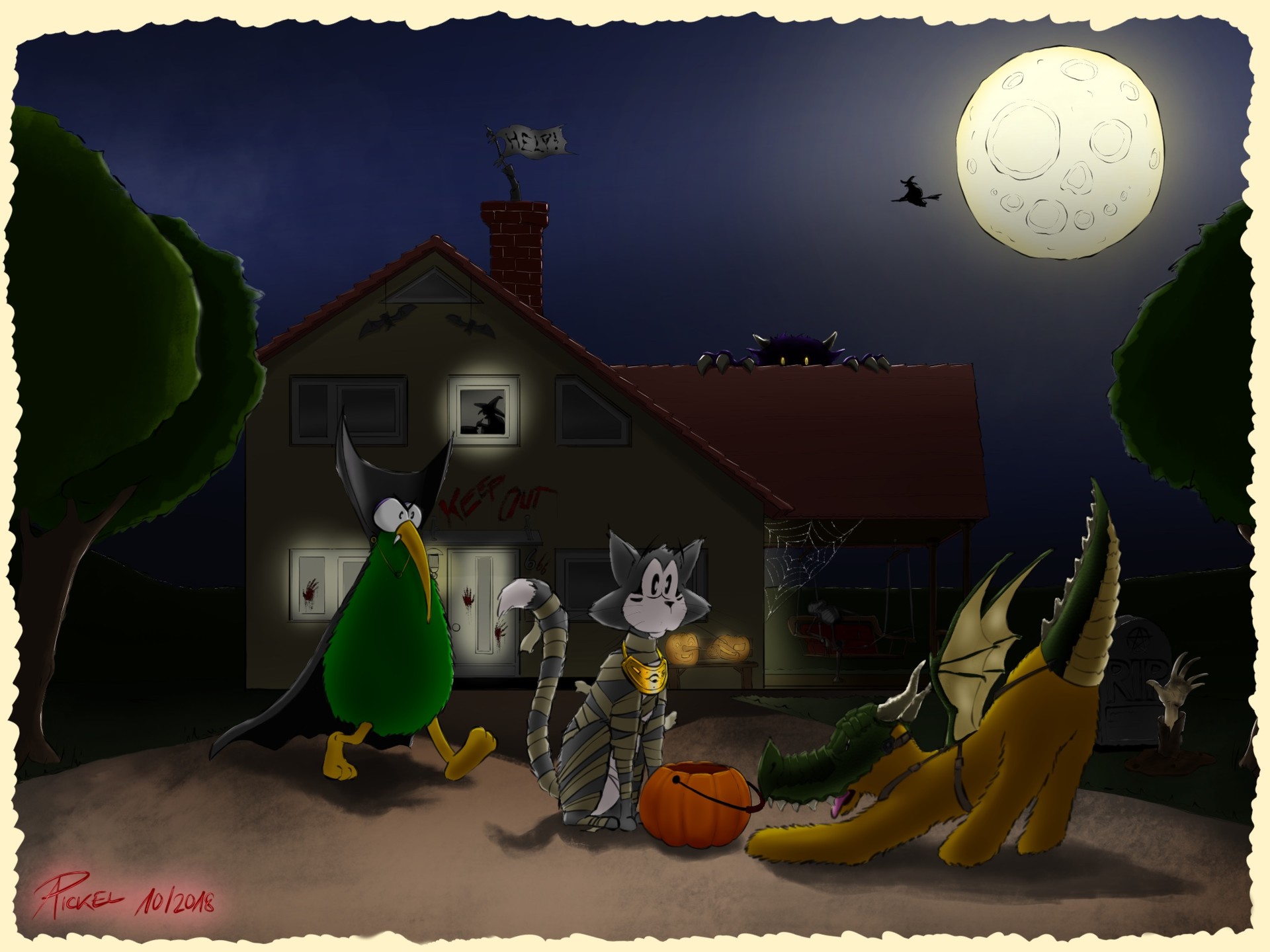 ArtStation - Day 54 - Halloween