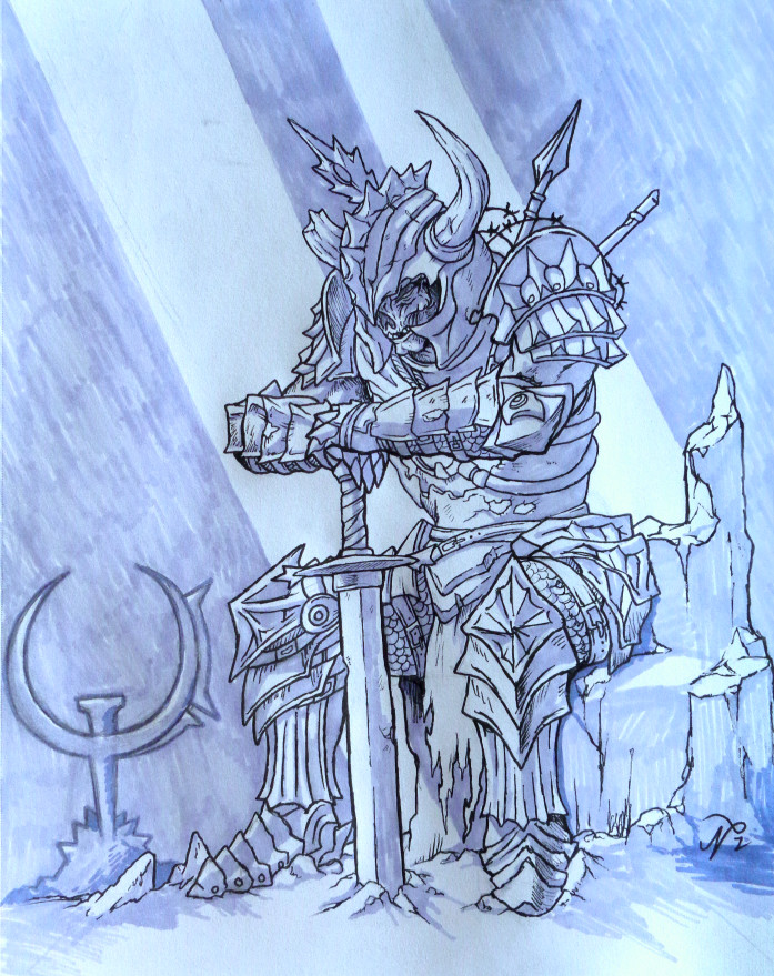 Ian Nielsen - Arwork Based on Inktober 2018 Prompts