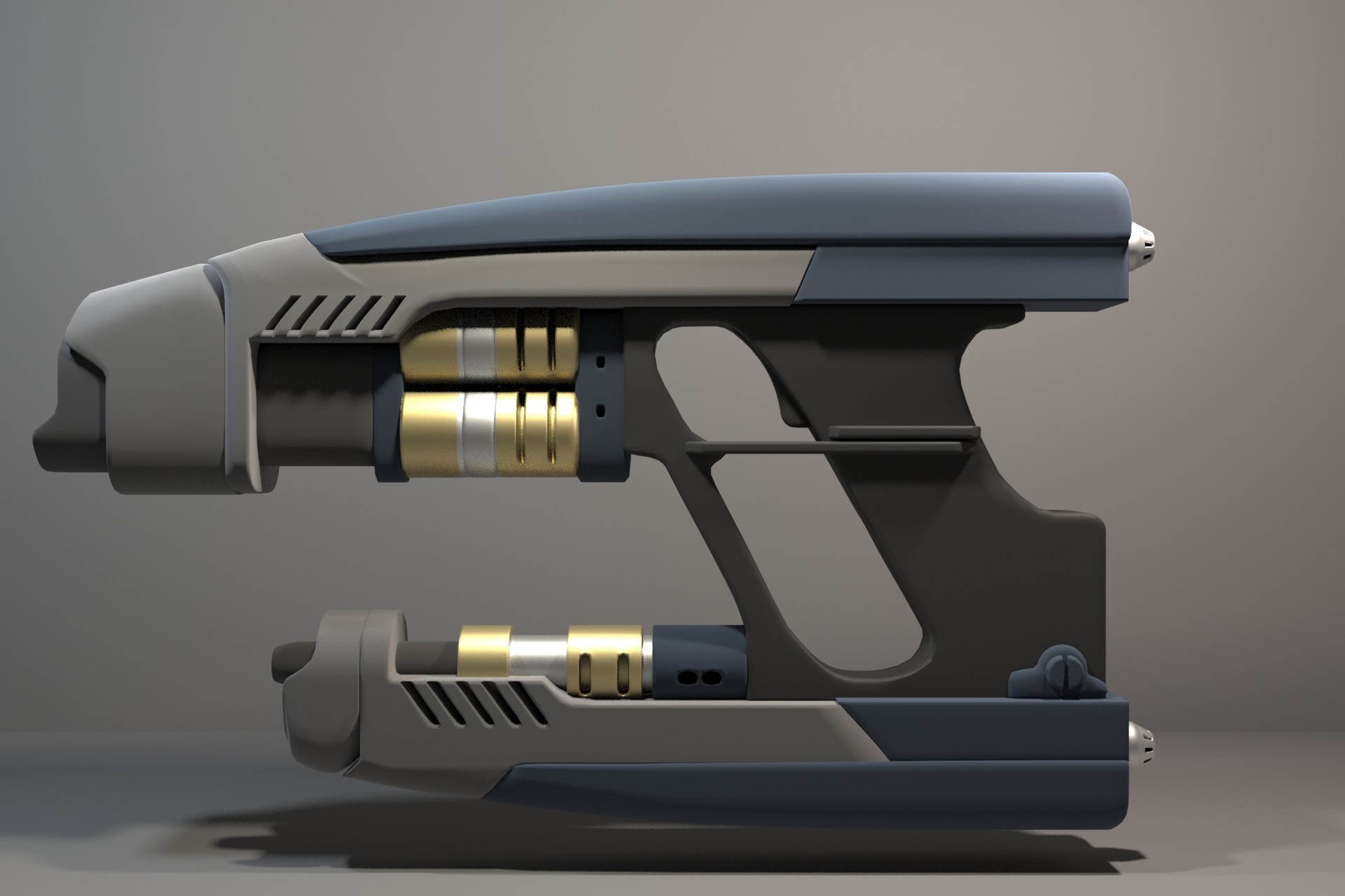 how to draw star lords gun