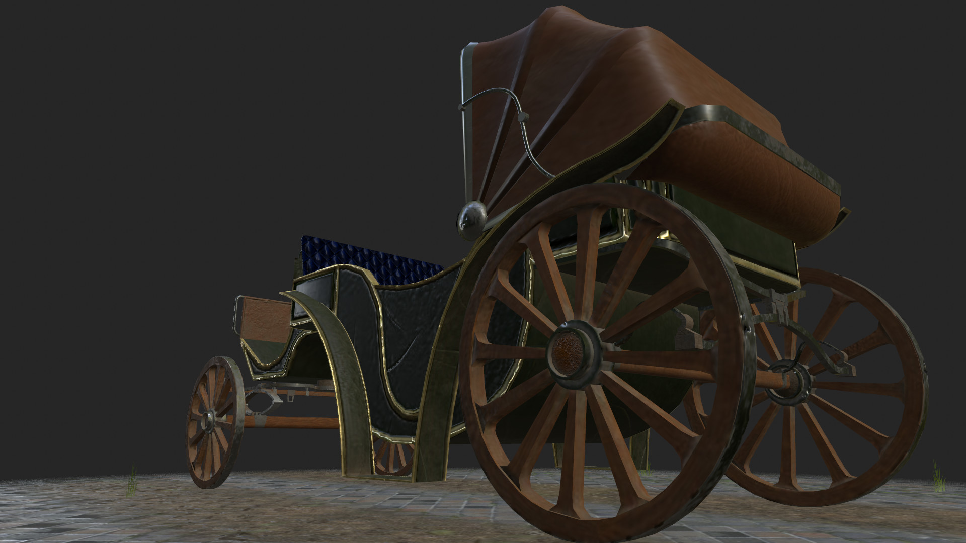 Alan Lilley - Landau Carriage Open/ Closed