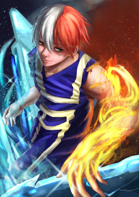 ArtStation - Todoroki shoto