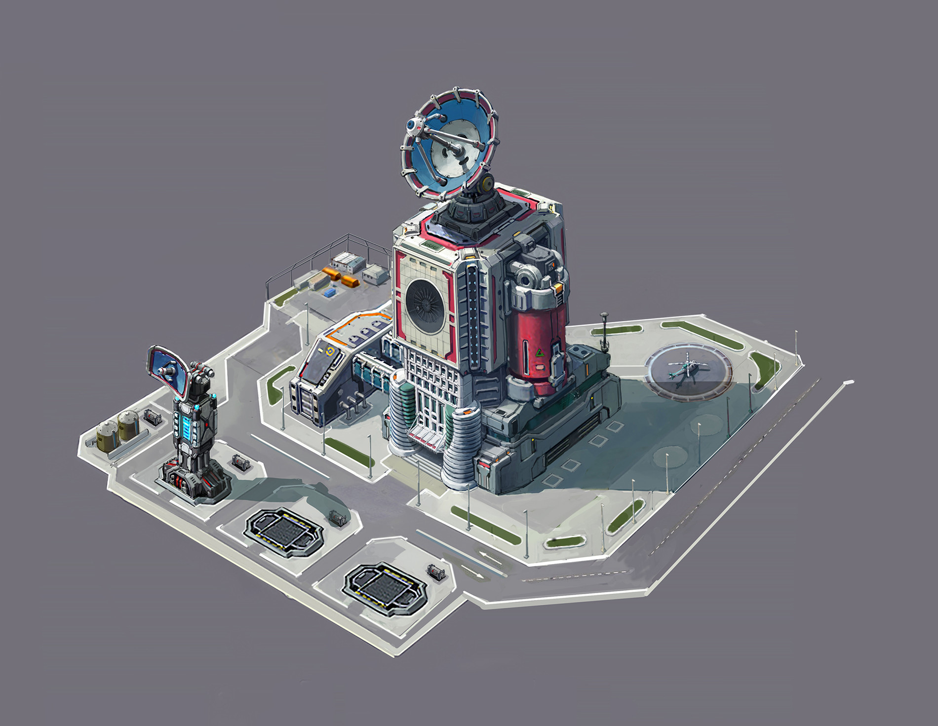 ArtStation - DC Unchained_Base construction