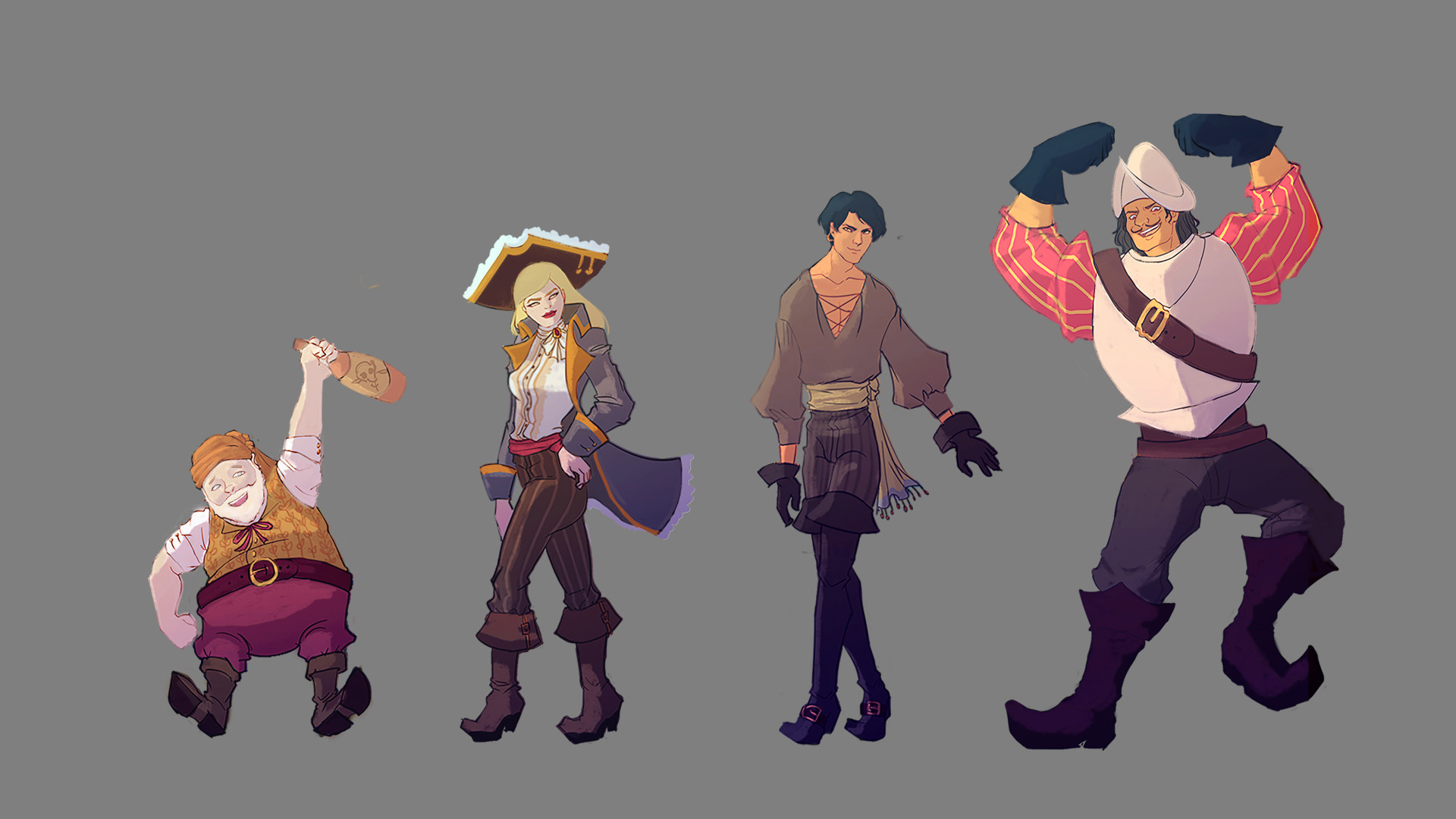 ArtStation - Pirates Character Design