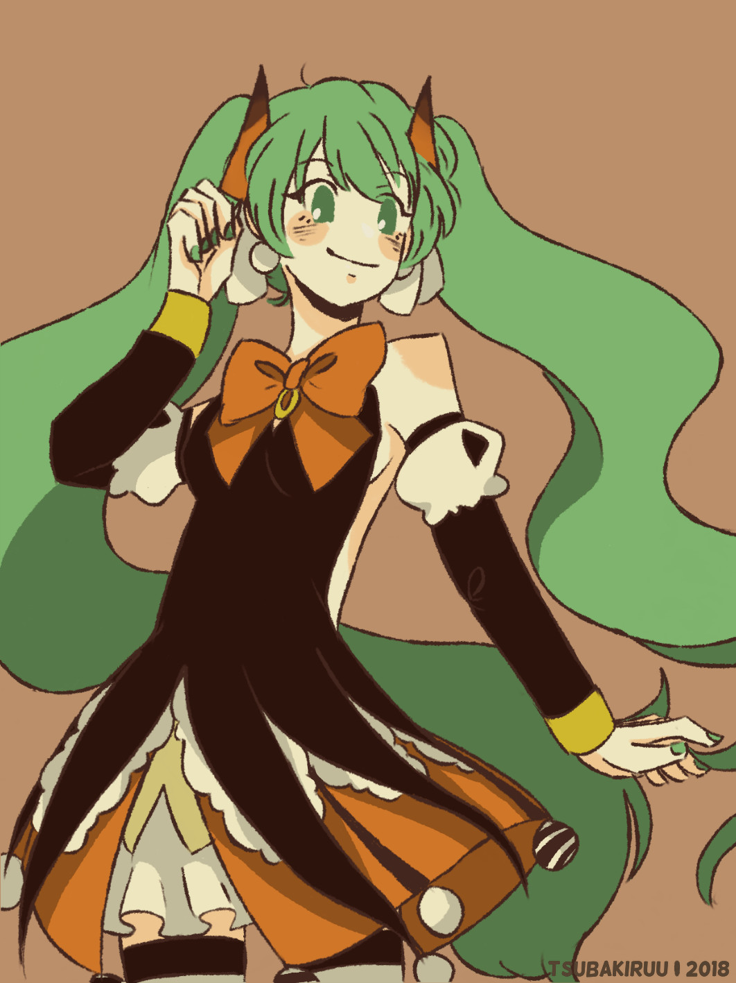 ArtStation - Hatsune Miku Halloween ver.