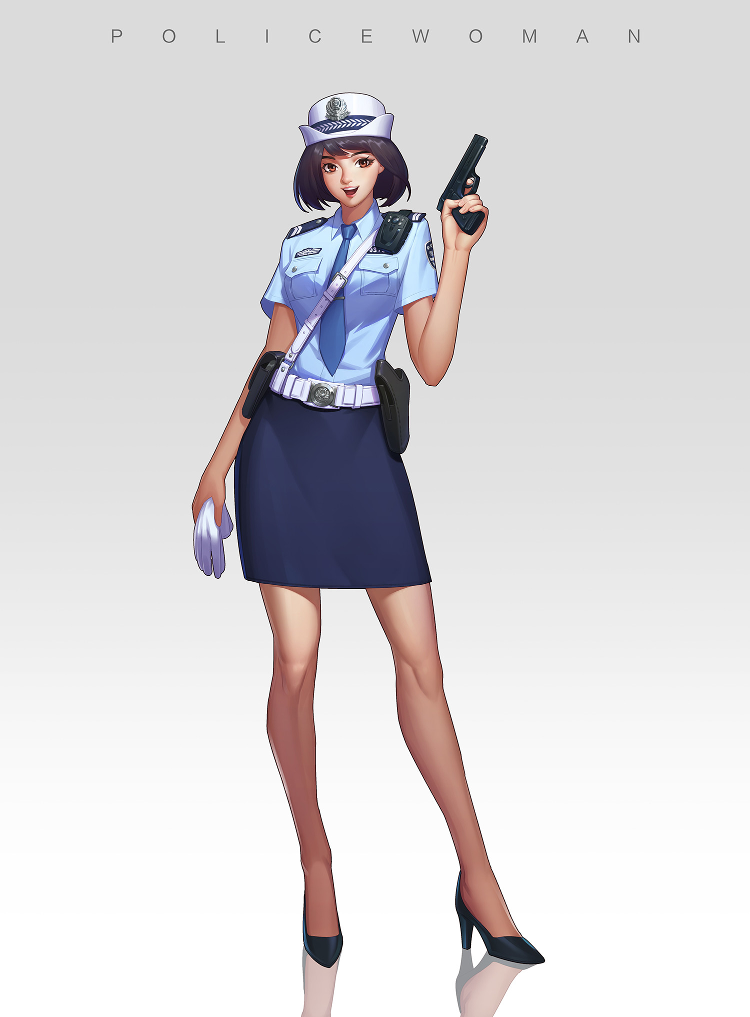 ArtStation - policewoman