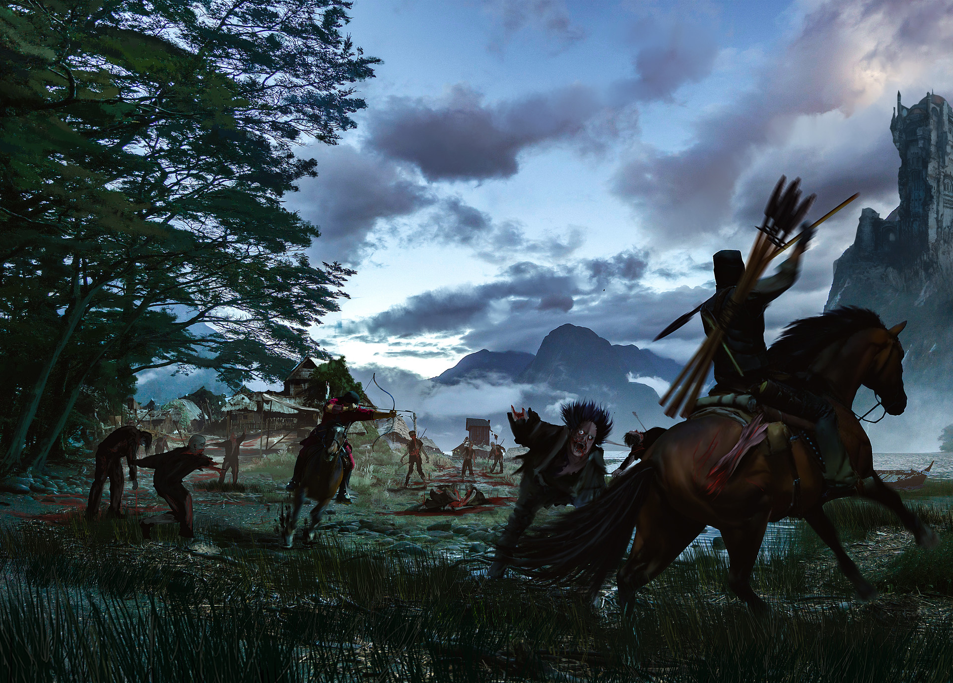 ArtStation - Medieval Zombie