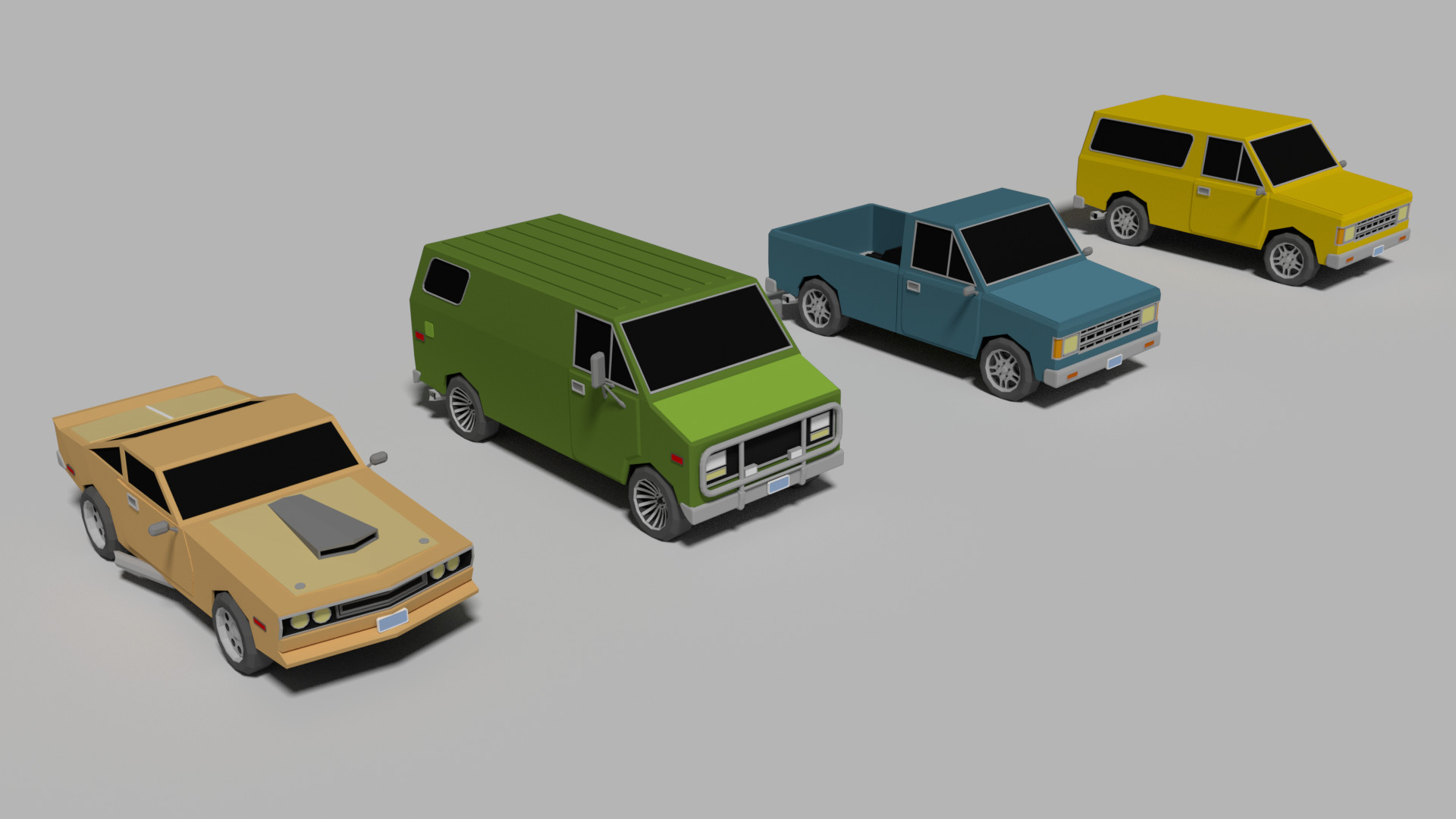 Death Tome - Low Poly Model Pack Theme: State Park