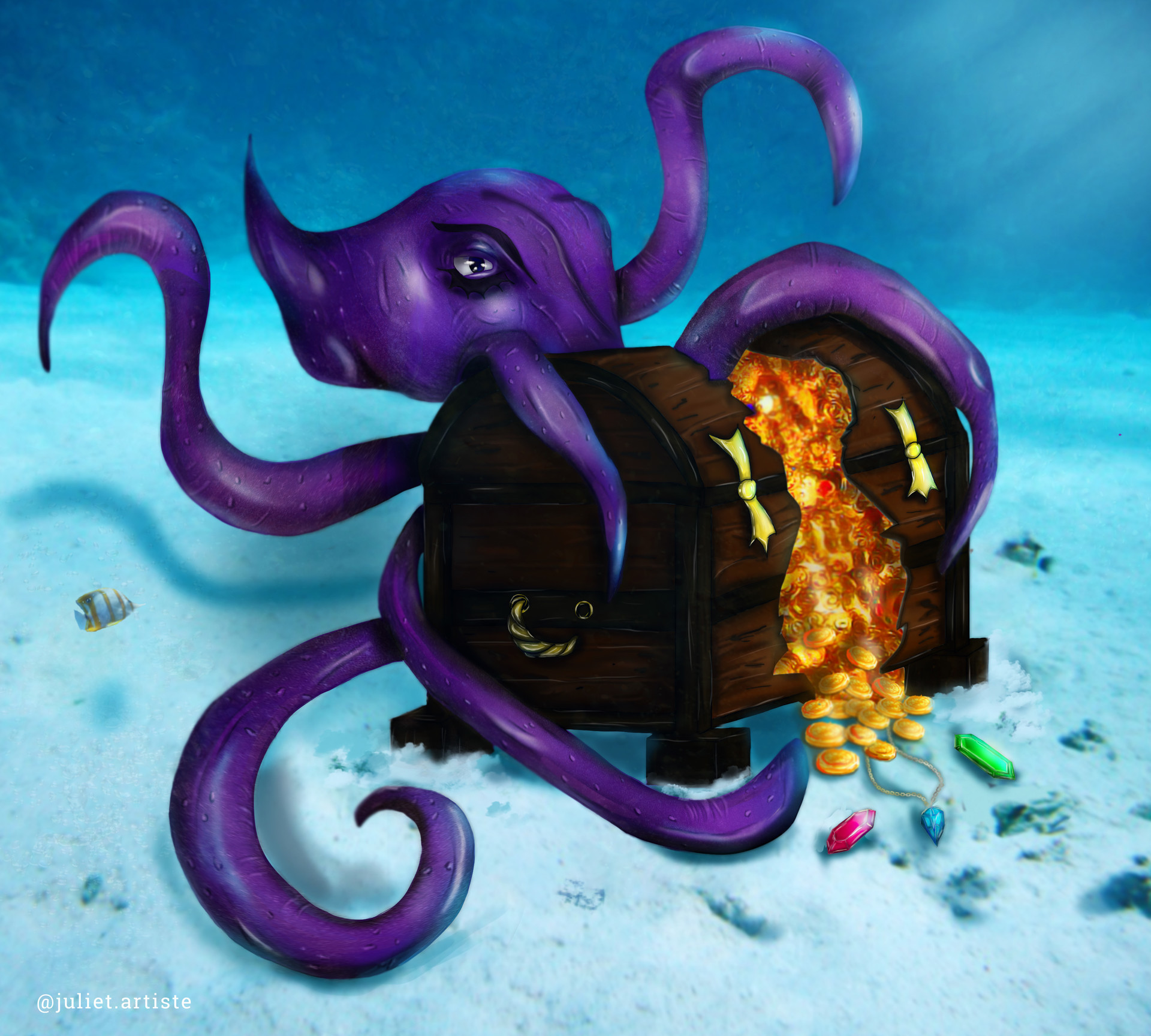 ArtStation - The Rich Octopus