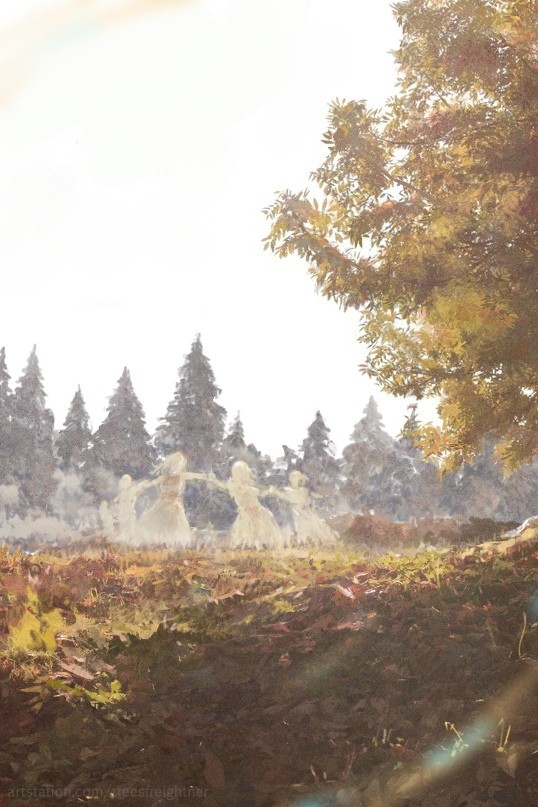 ArtStation - Midday lucid ghosts