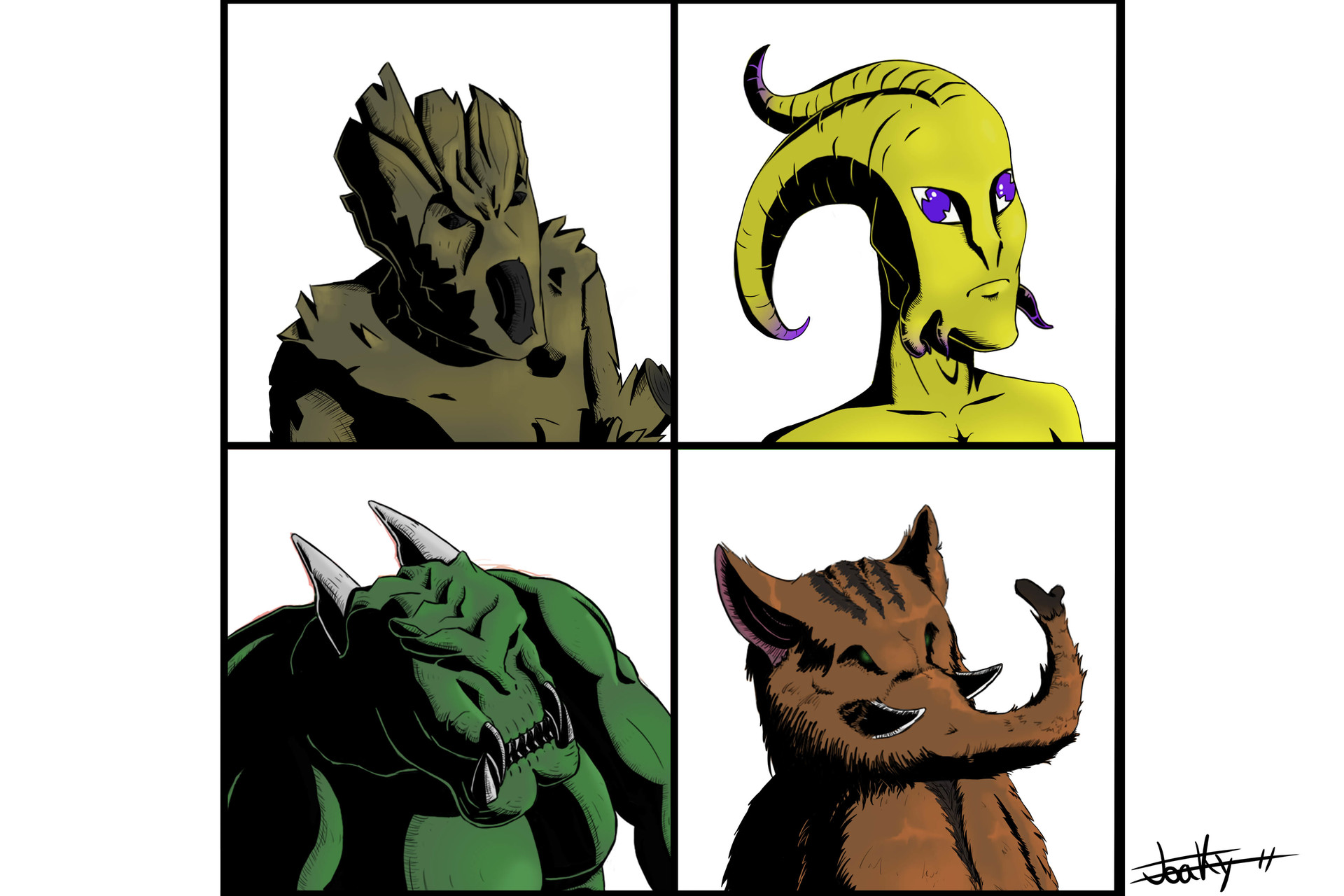 ArtStation - Alien Races