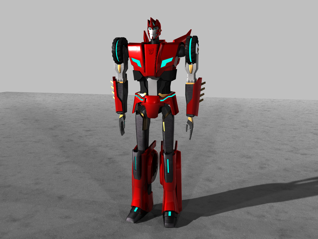 how to draw sideswipe from robots in disguise