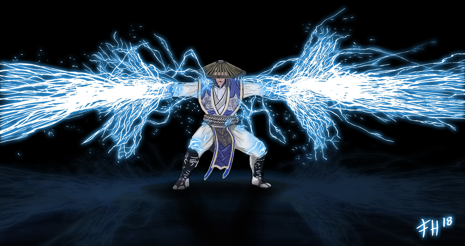 ArtStation - Inktober - 27 - Thunder