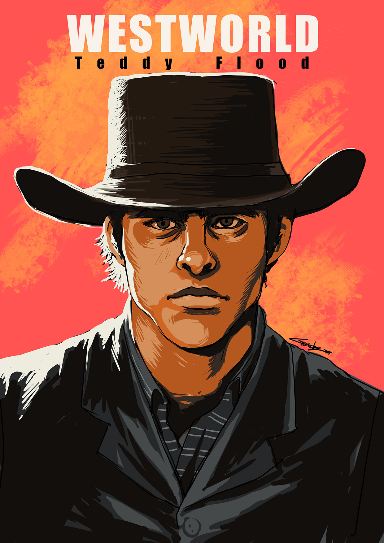 ArtStation - Teddy Flood from Westworld