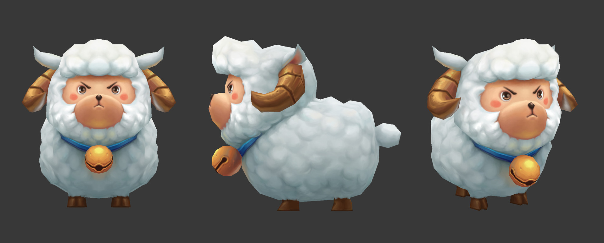 ArtStation - Small sheep 3D Painting