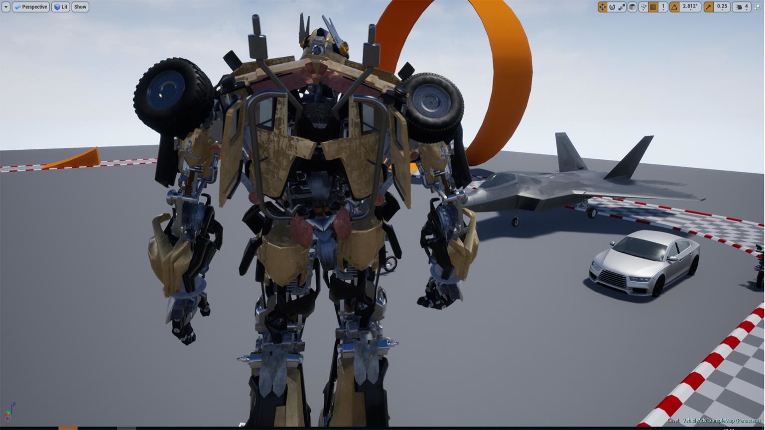 ArtStation - Advanced Interactive Vehicle Flight in UE4