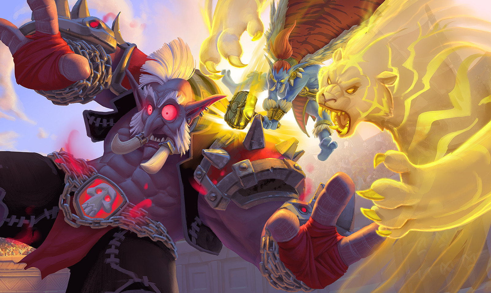 Rastakhan's Rumble artwork by Sam Nielson : r/ImaginaryAzeroth