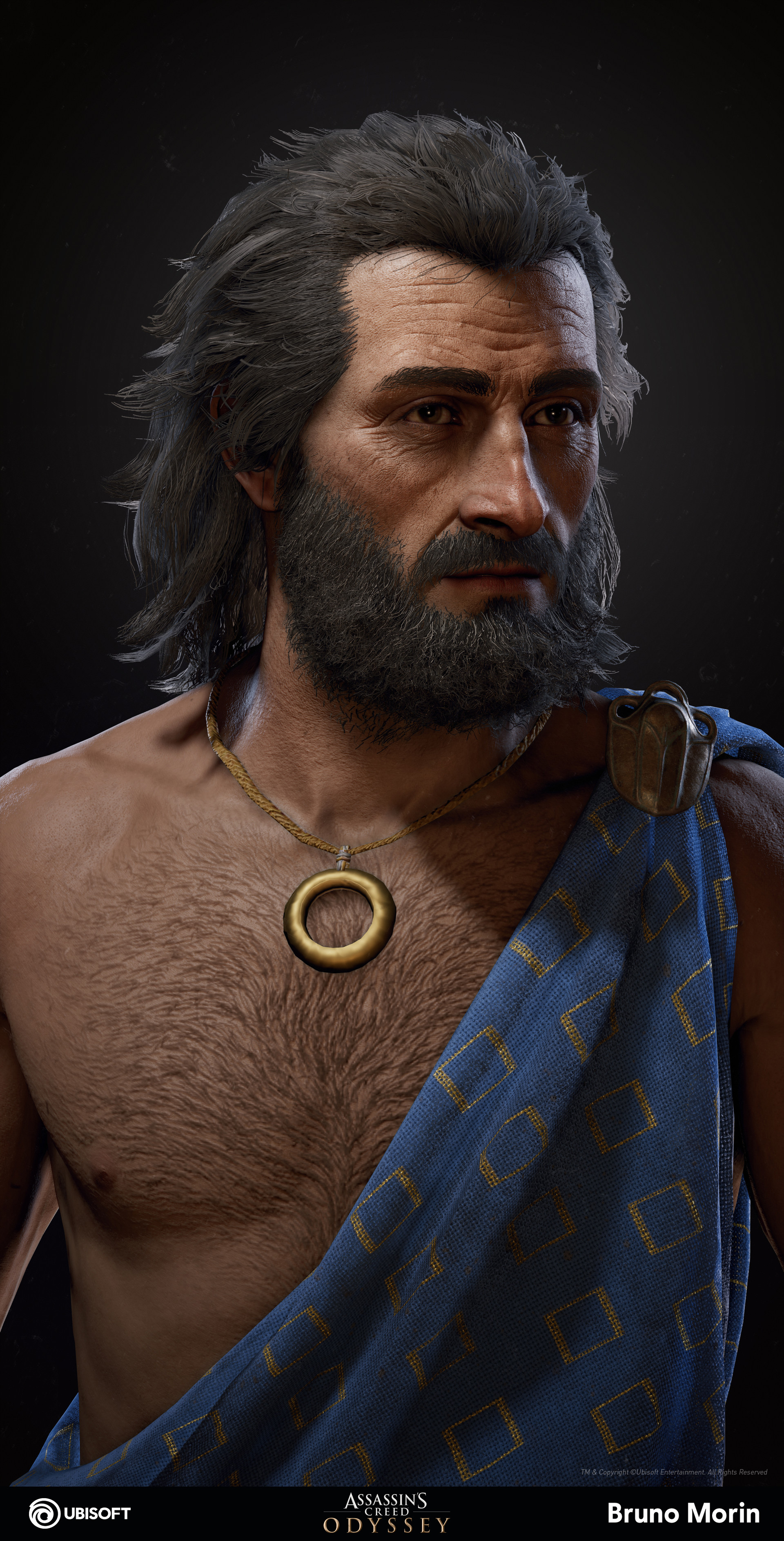 Bruno Morin - Assassin's Creed Odyssey - Phidias - Head