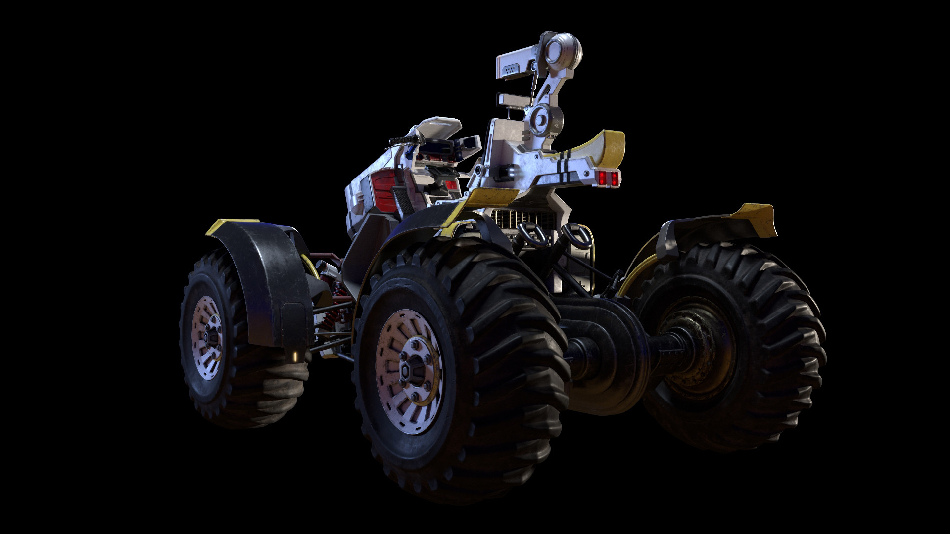 ArtStation - Scifi Buggy