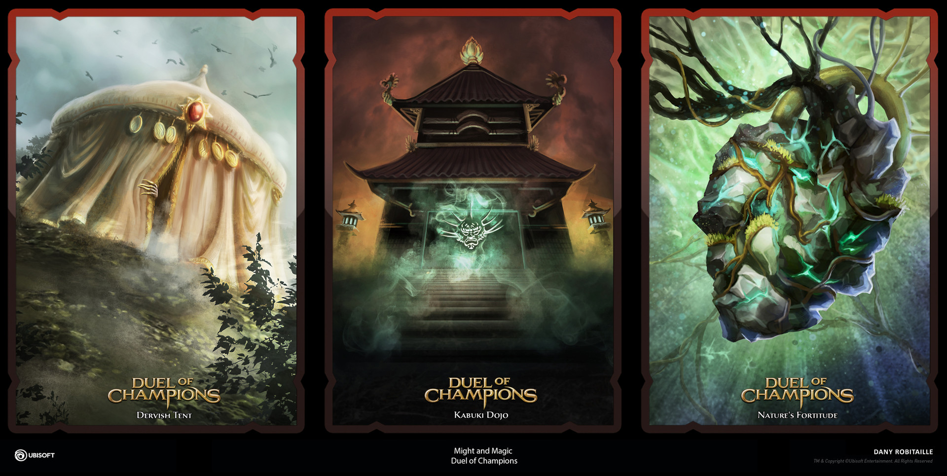 ArtStation - Curse cards - M&M Duel of Champion