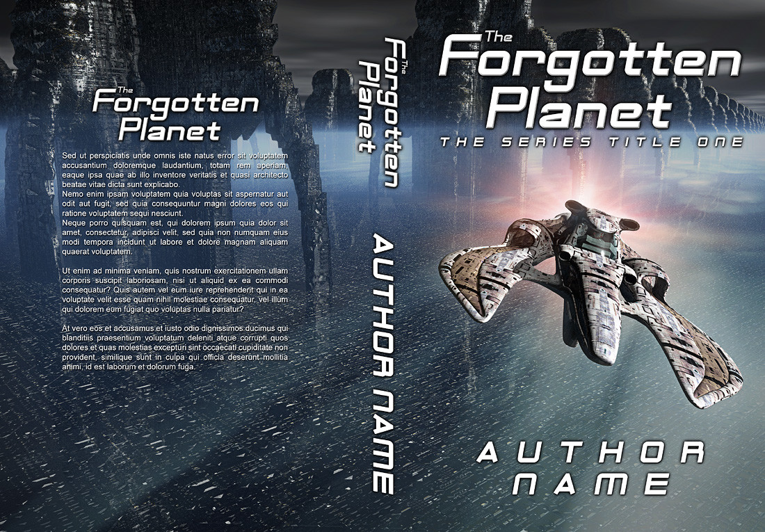 Luca Oleastri - The Forgotten Planet - premade book cover