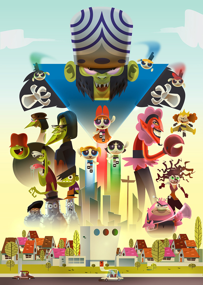 ArtStation - The PowerPuff Girls
