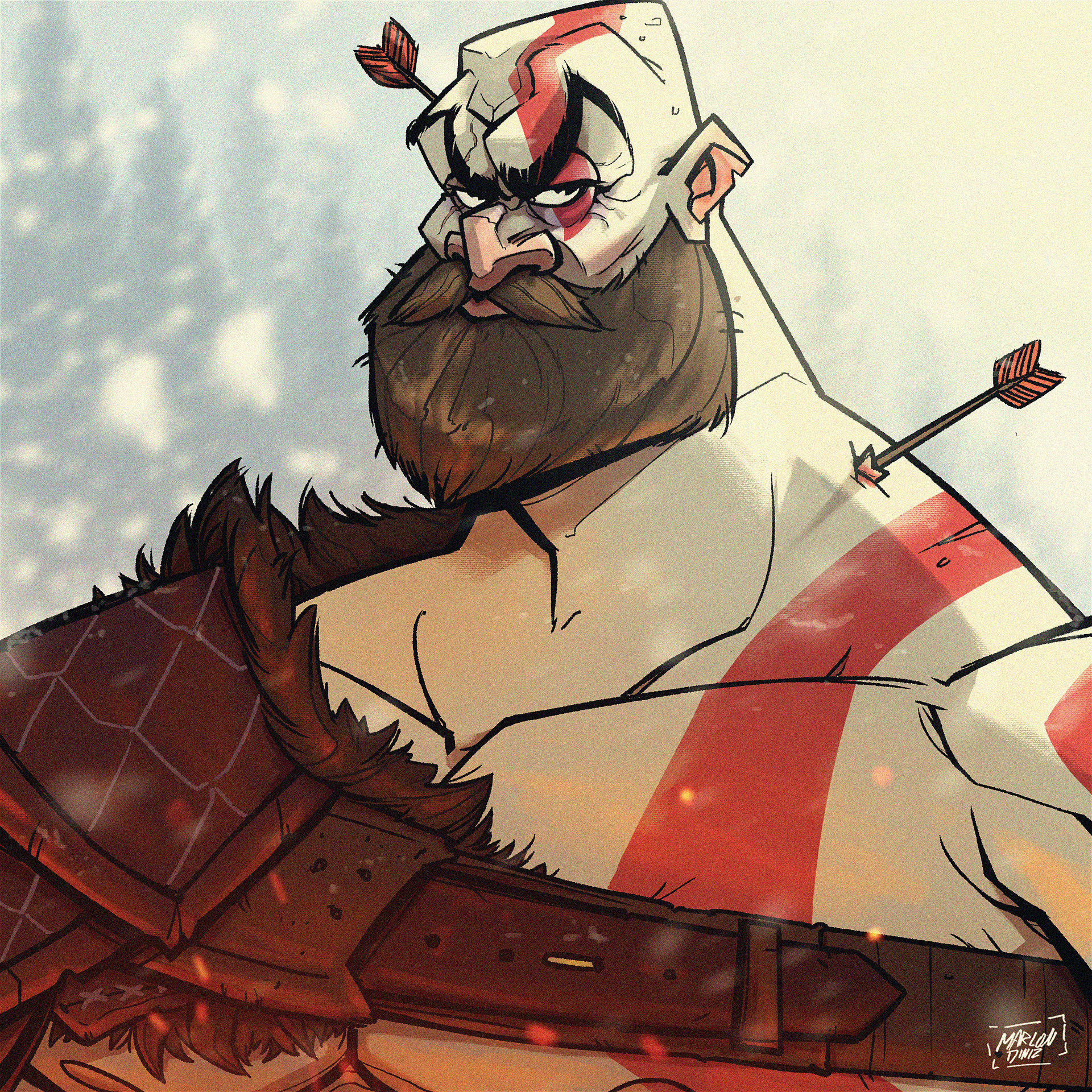 ArtStation - Kratos #1