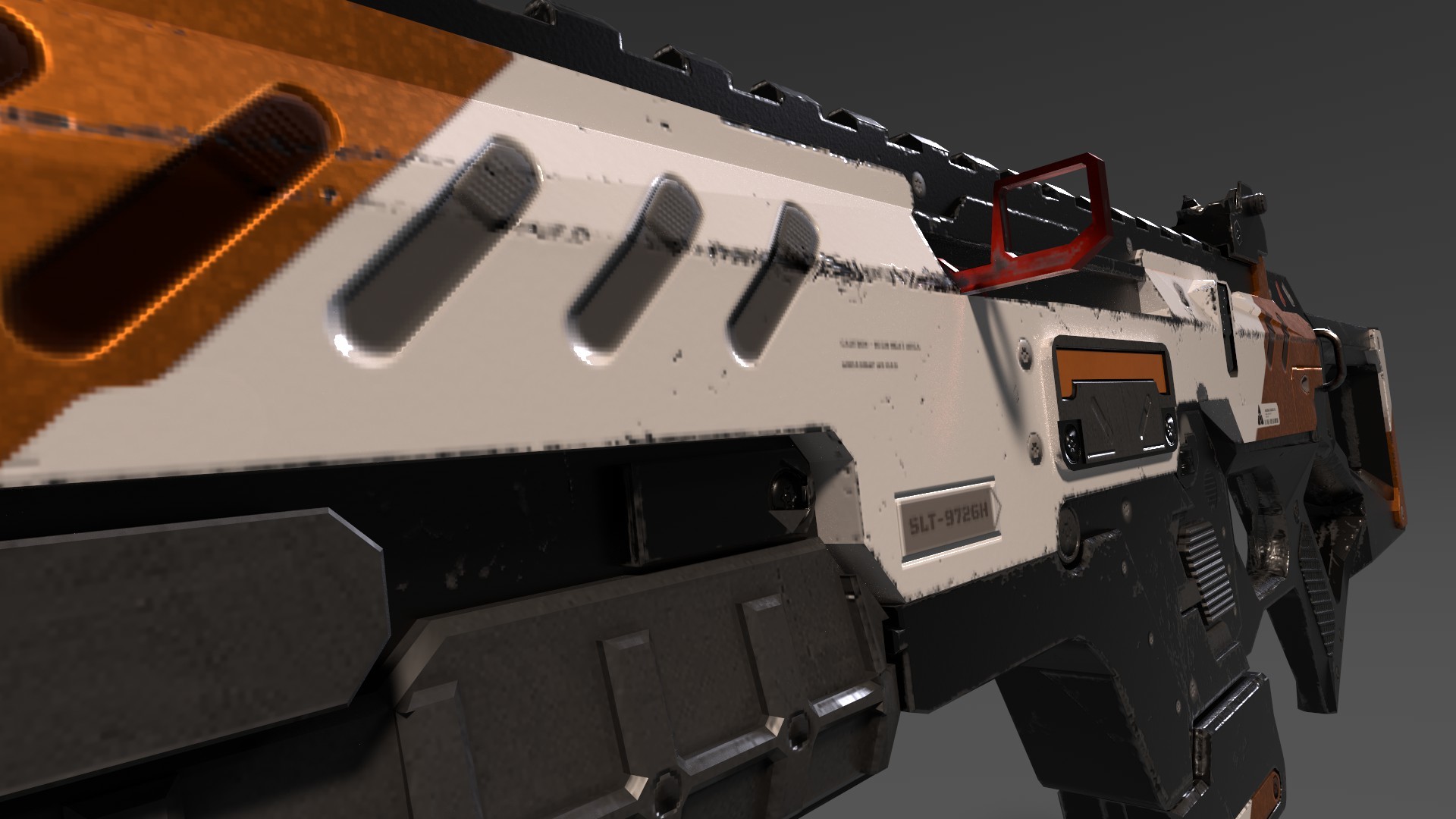Siddharth Mistry - Titanfall C.A.R SMG Gun Render