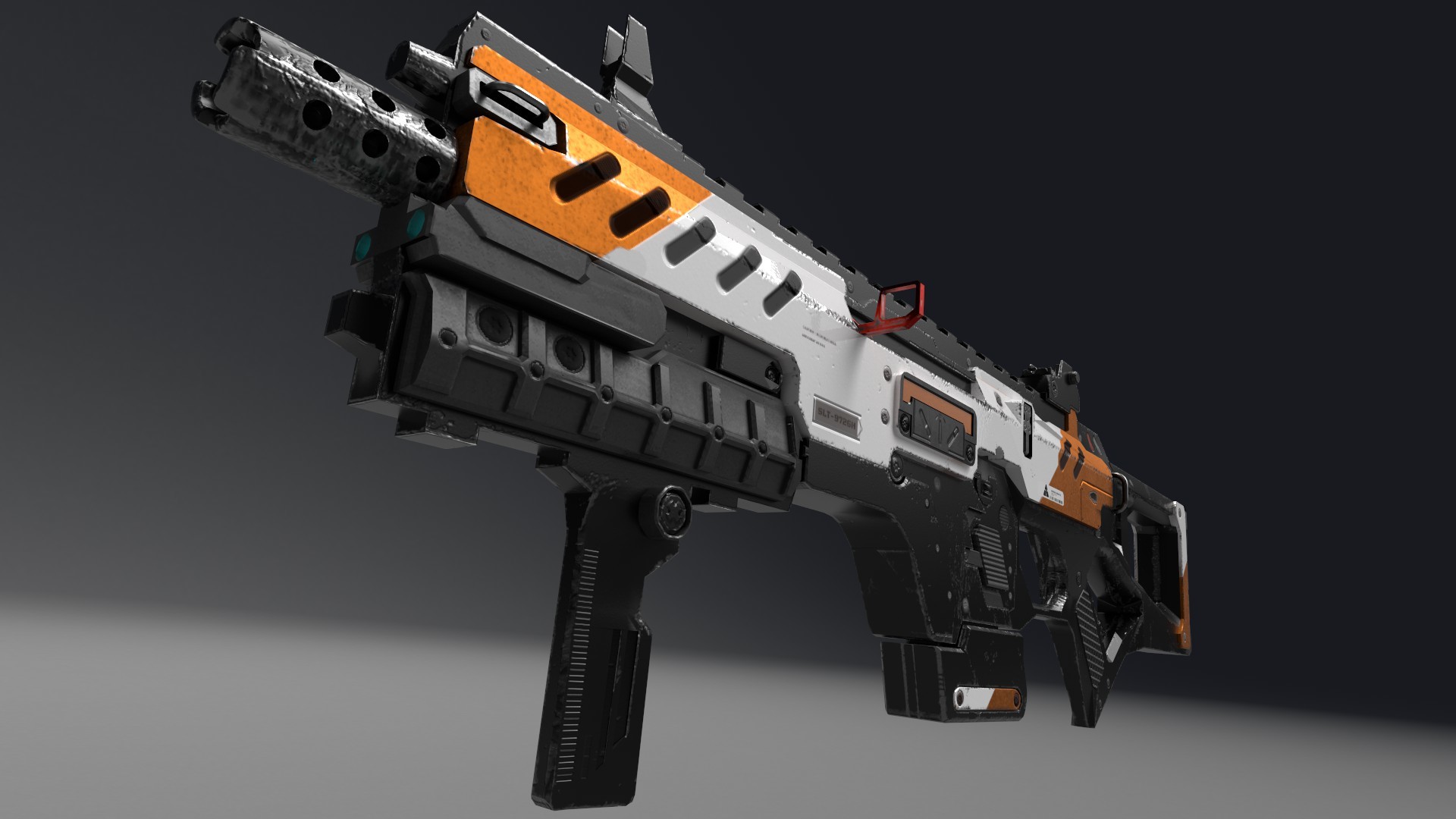 ArtStation - Titanfall C.A.R SMG Gun Render