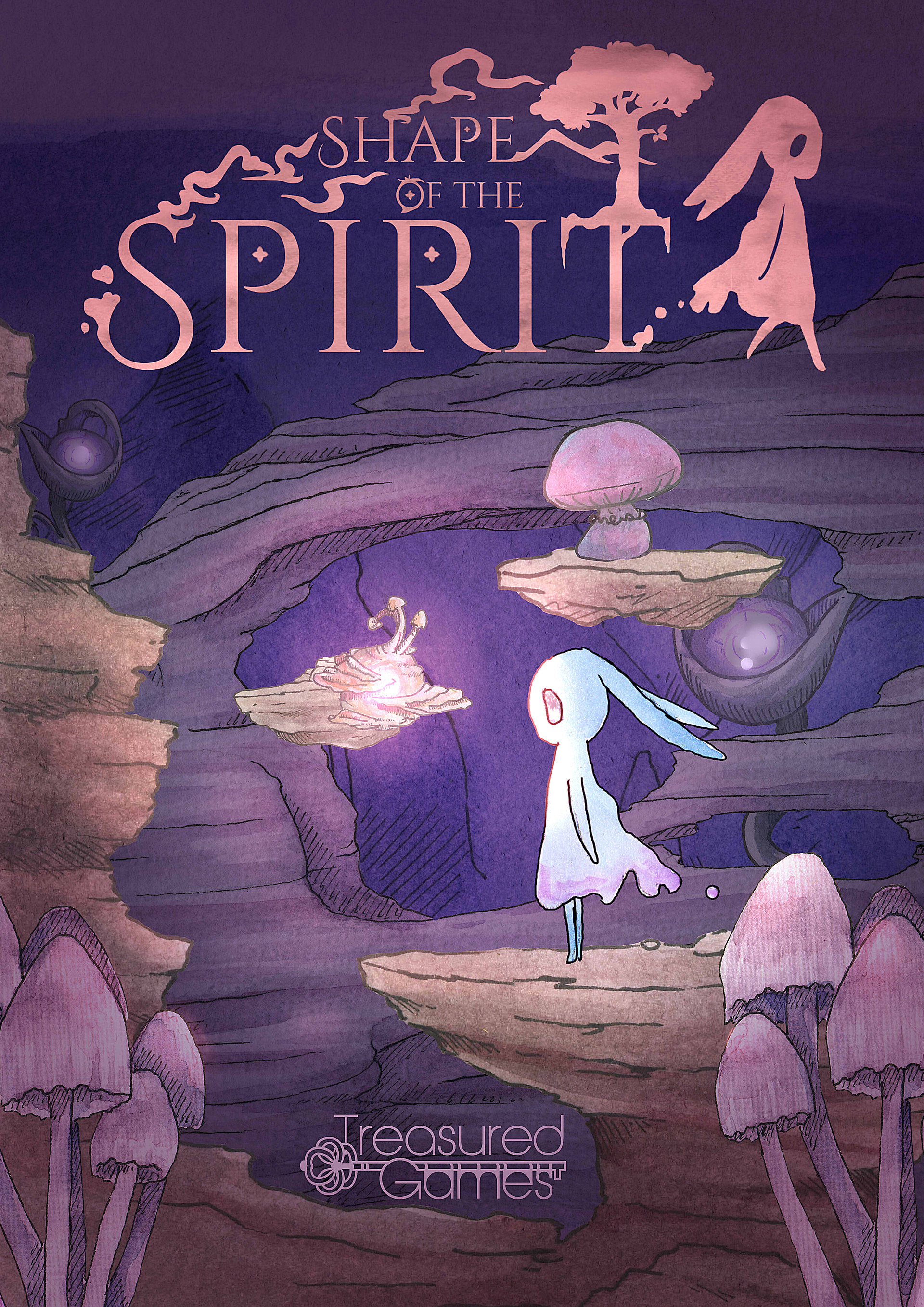 ArtStation - 2018 - Shape of the Spirit - Water paint experimenting