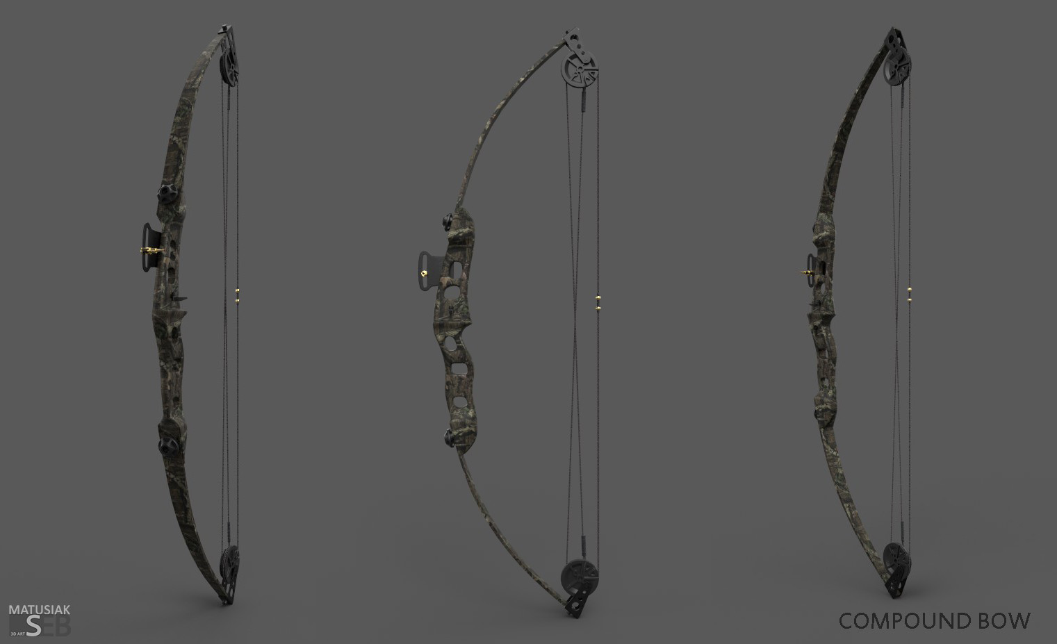 ArtStation - Compound Bow