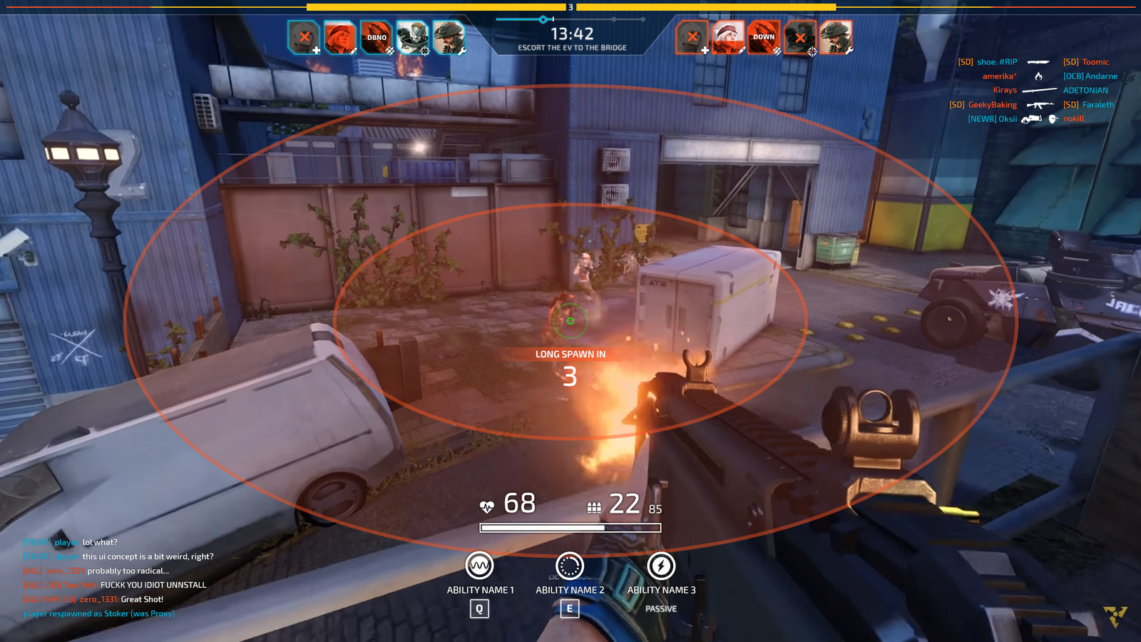 Tom Gandale - Dirty Bomb - HUD