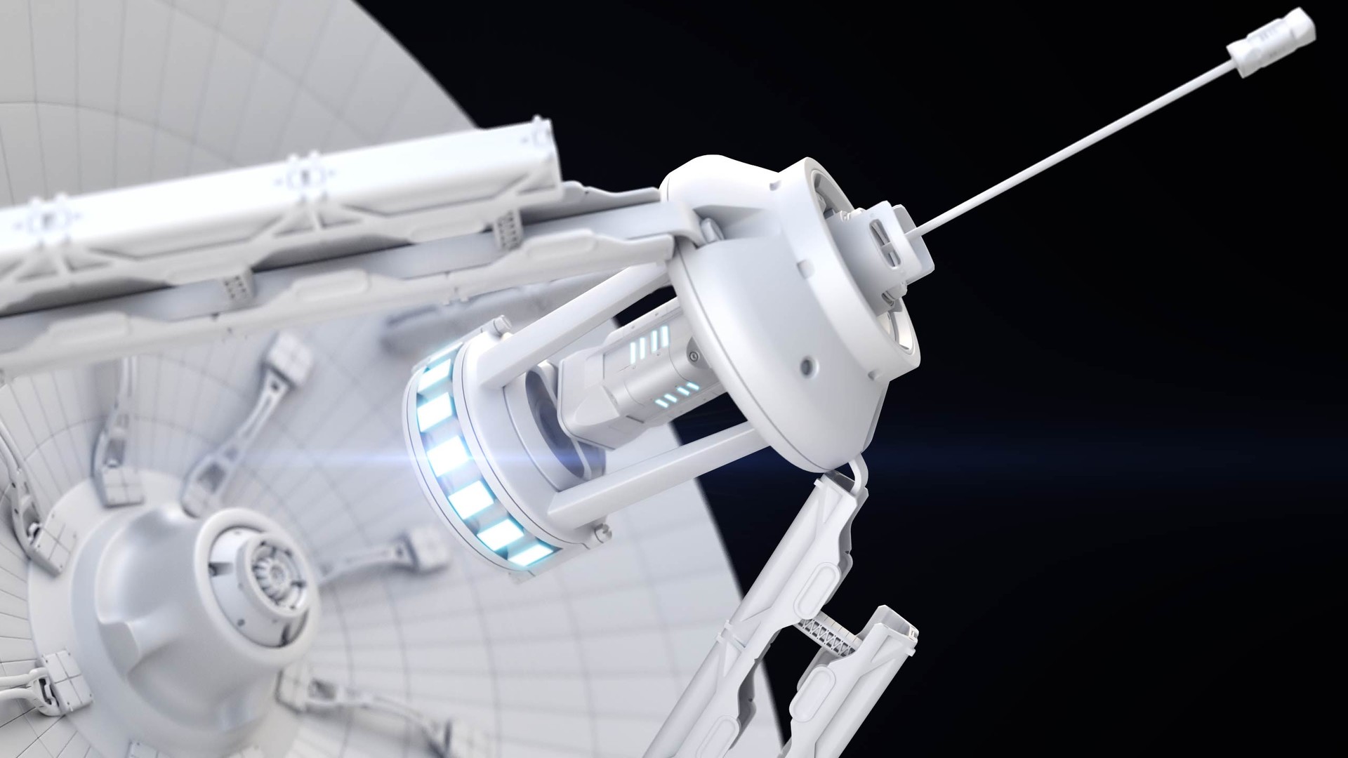 ArtStation - Sci-fi Antenna