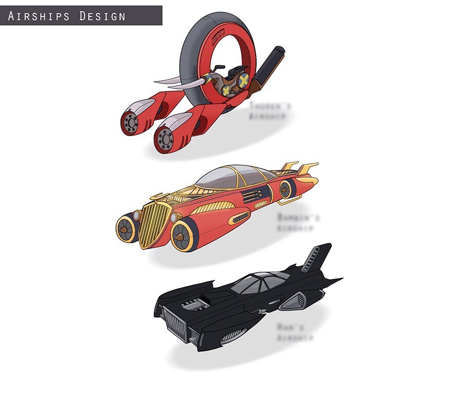 ArtStation - Airship Designs