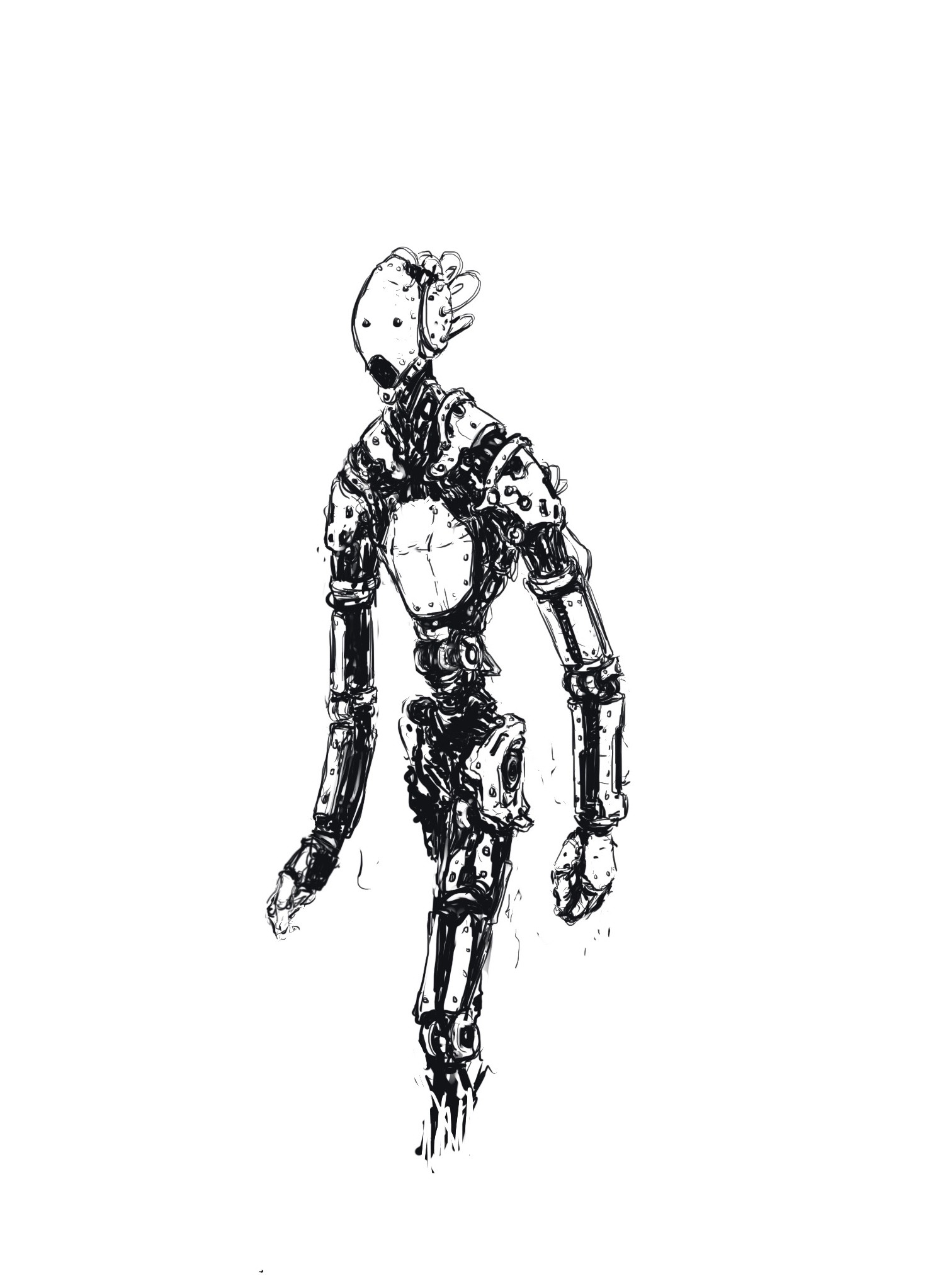 ArtStation - Mech Worker