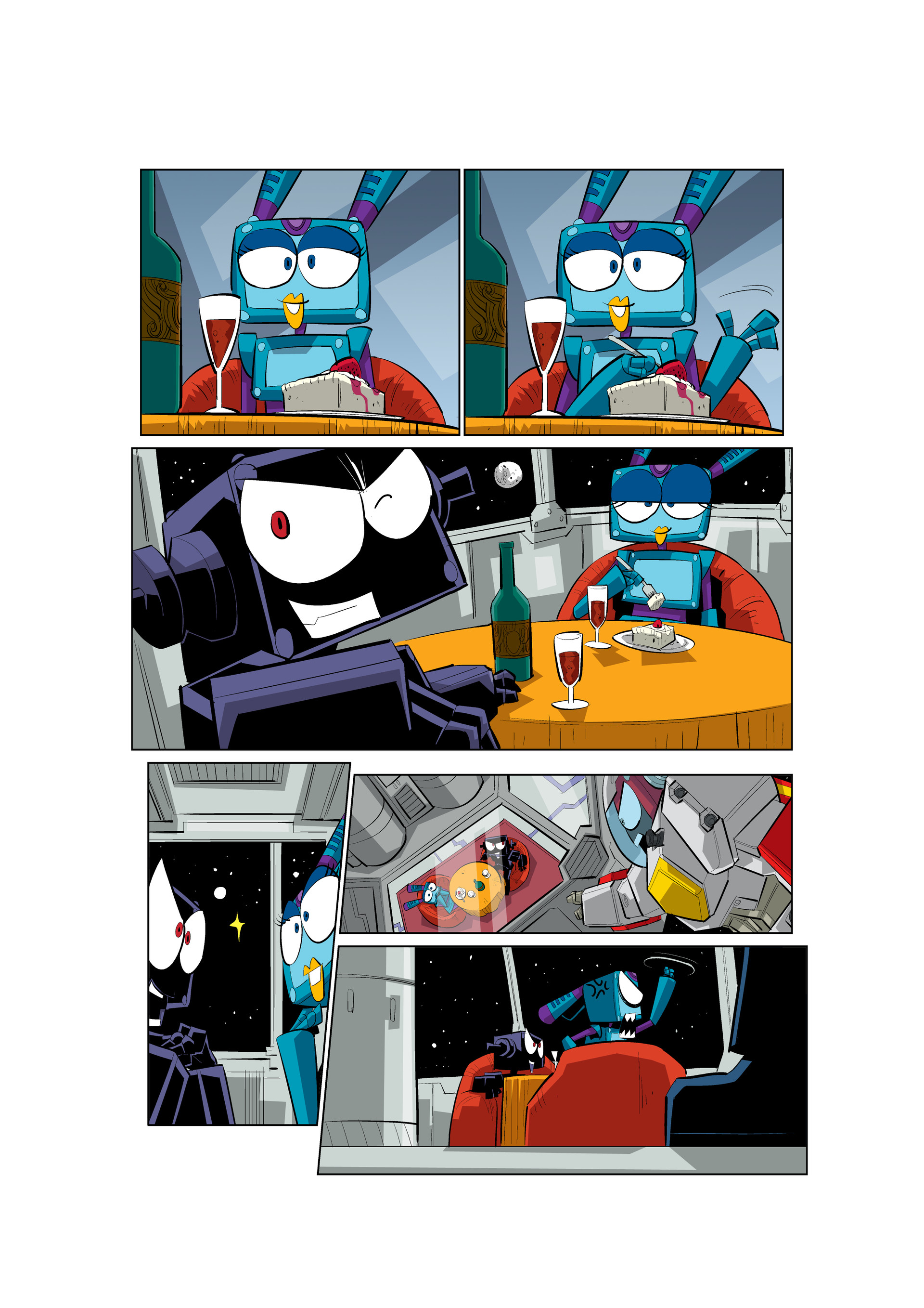 Elmer Damaso - Random K-LEB Comics pages made for K-Zone Philippines