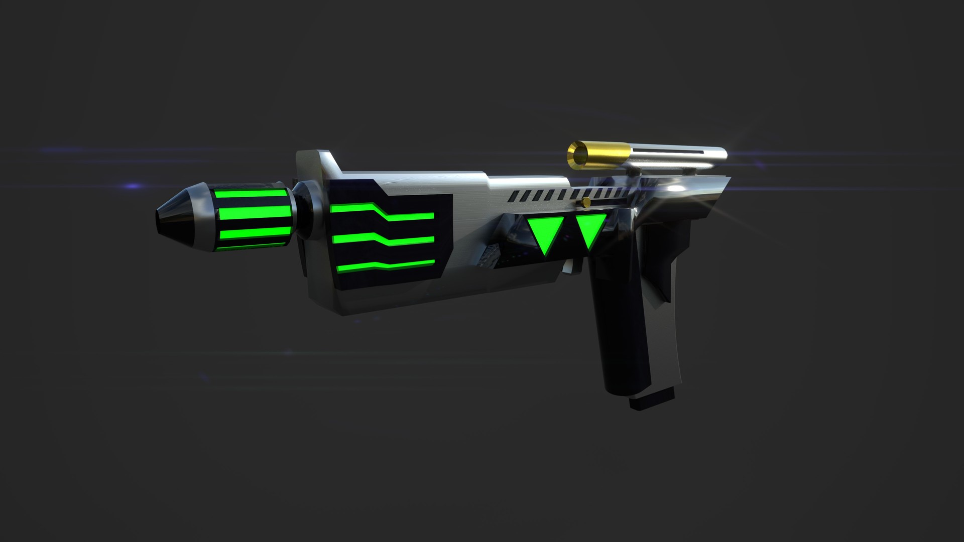 ArtStation - Laser Gun