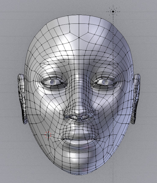 ArtStation - Character face for high school game project(In progress)