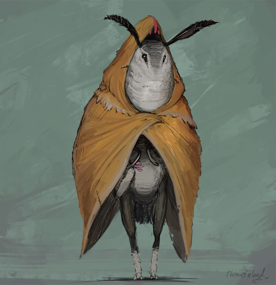 ArtStation - Moth gatherer