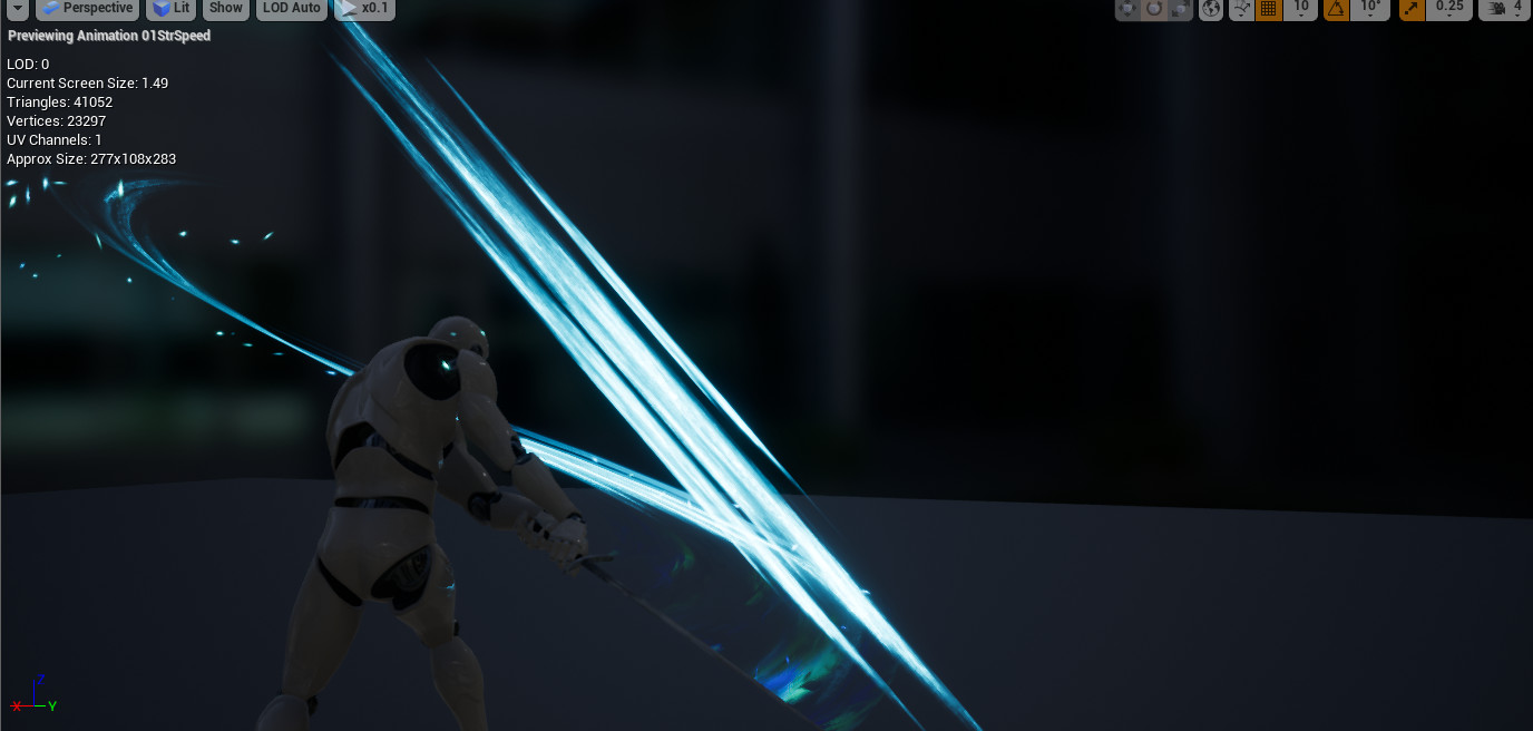 ArtStation - Speed Trail VFX