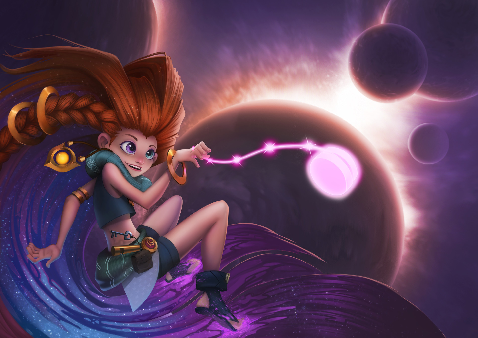 ArtStation - ZOE the aspect of twilight